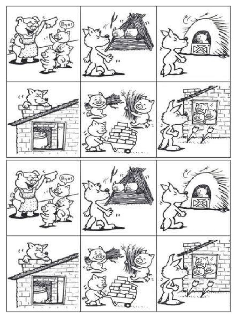 Secuencias Tres Chanchitos Pdf