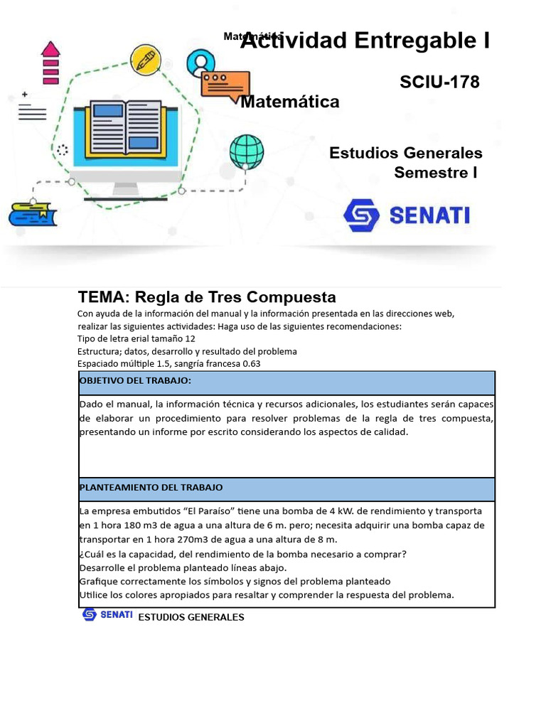 Actividad Entregable 1 Matematica | PDF | Informática | Tecnología