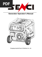 Original Loncin Generator Manual | PDF | Gasoline | Direct Current
