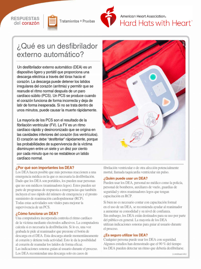 Whats A Defibrillator SPN | PDF | Medicina CLINICA | Cardiología