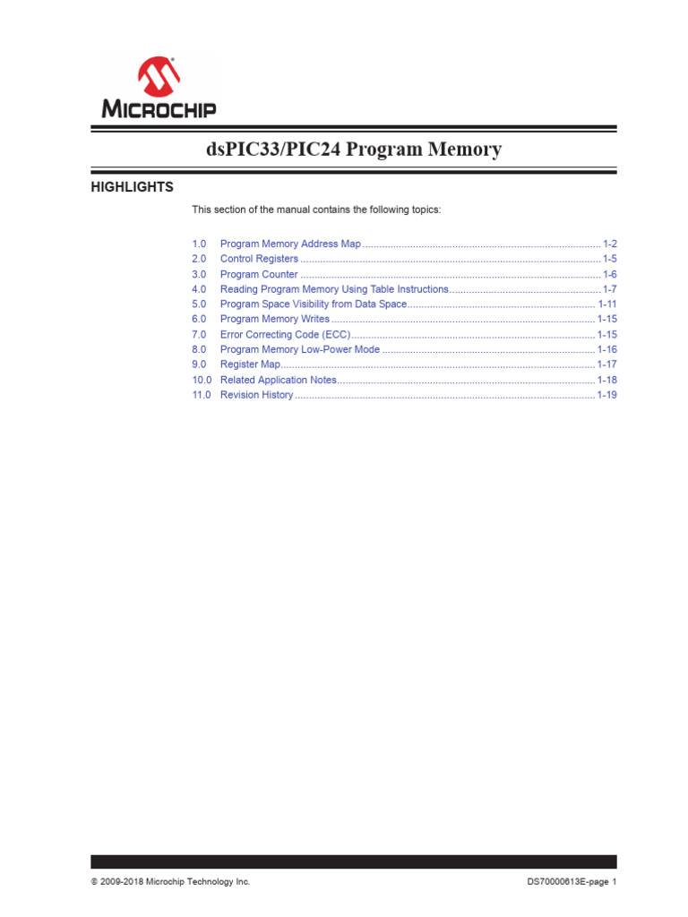 dsPIC33x Series Microcontroller | PDF | Computer Memory | Digital Electronics