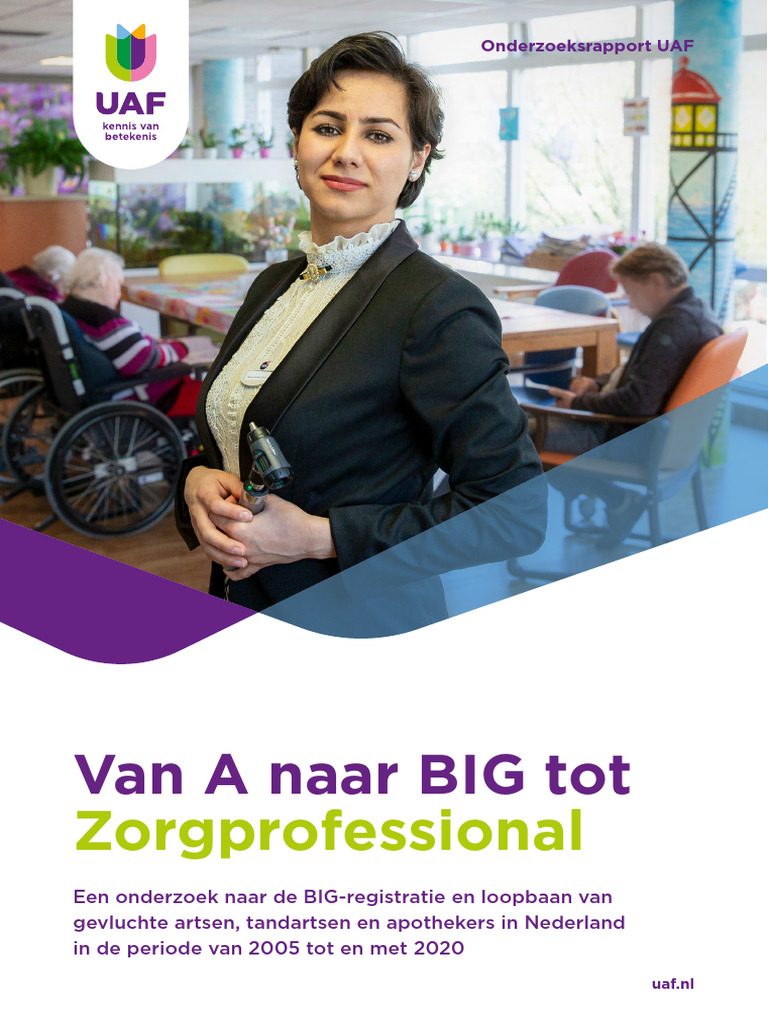 UAF Onderzoeksrapport-Zorgprofessionals 2021 | PDF