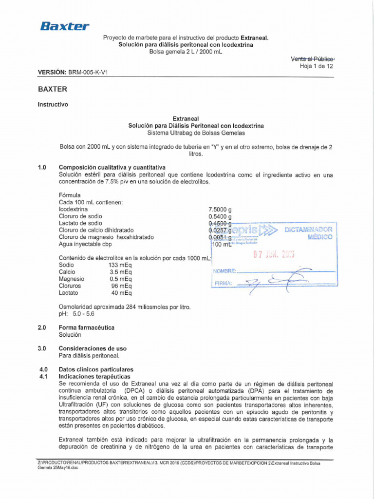Instructivode Uso DPCA | PDF