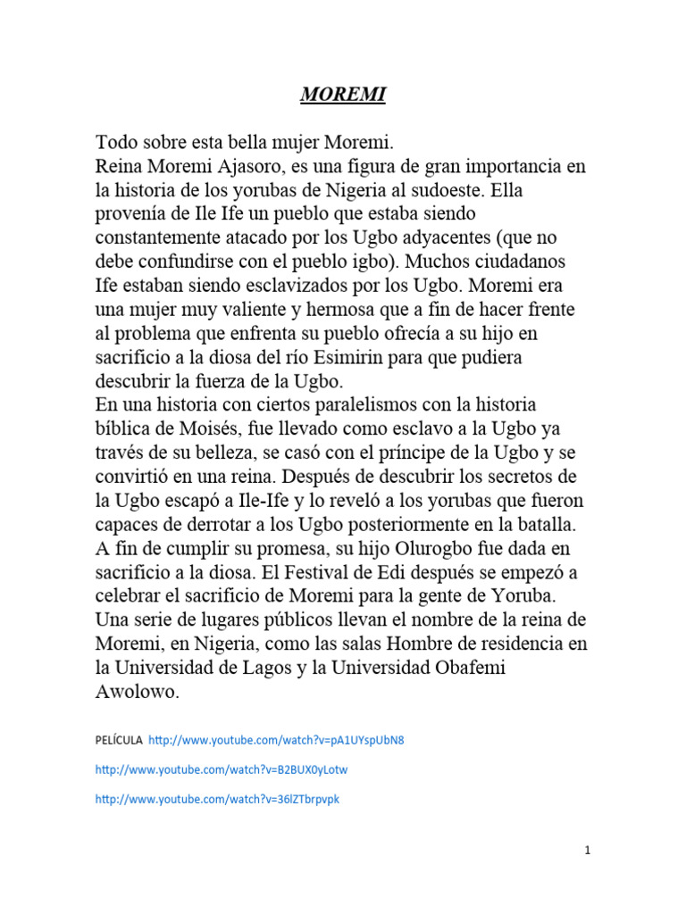 MOREMI | PDF | Religión y espiritualidad