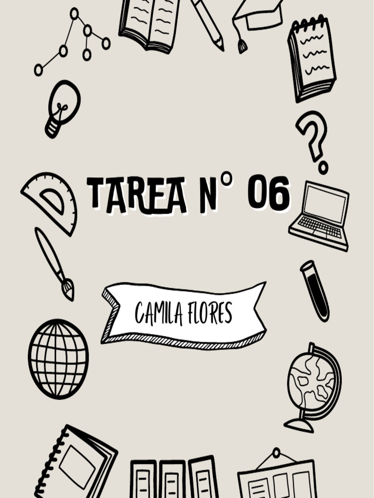 Tarea #06 - Camila Flores | PDF | Impuestos | Evasión de impuestos
