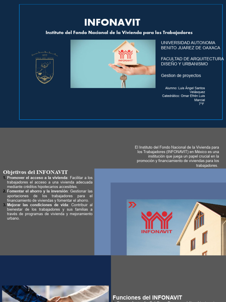 INFONAVIT: Vivienda y Bienestar en México | PDF | Business | Economias