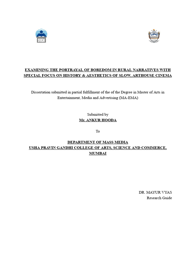 Portrayal of Boredom | PDF | Existentialism | Narrative