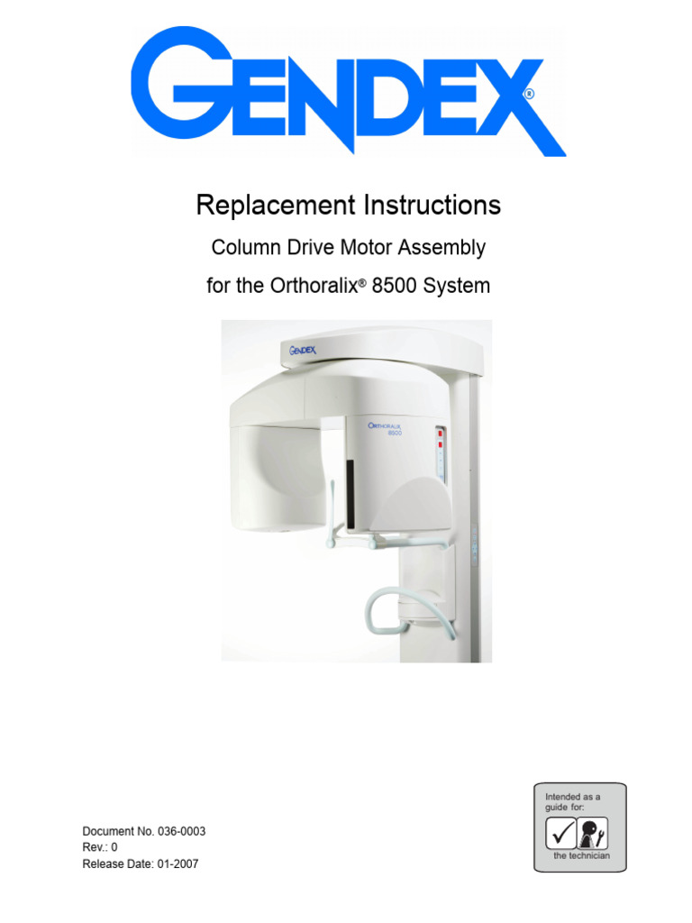 Column Motor Drive Assy Repl 8500 | PDF | Electrical Connector | Screw