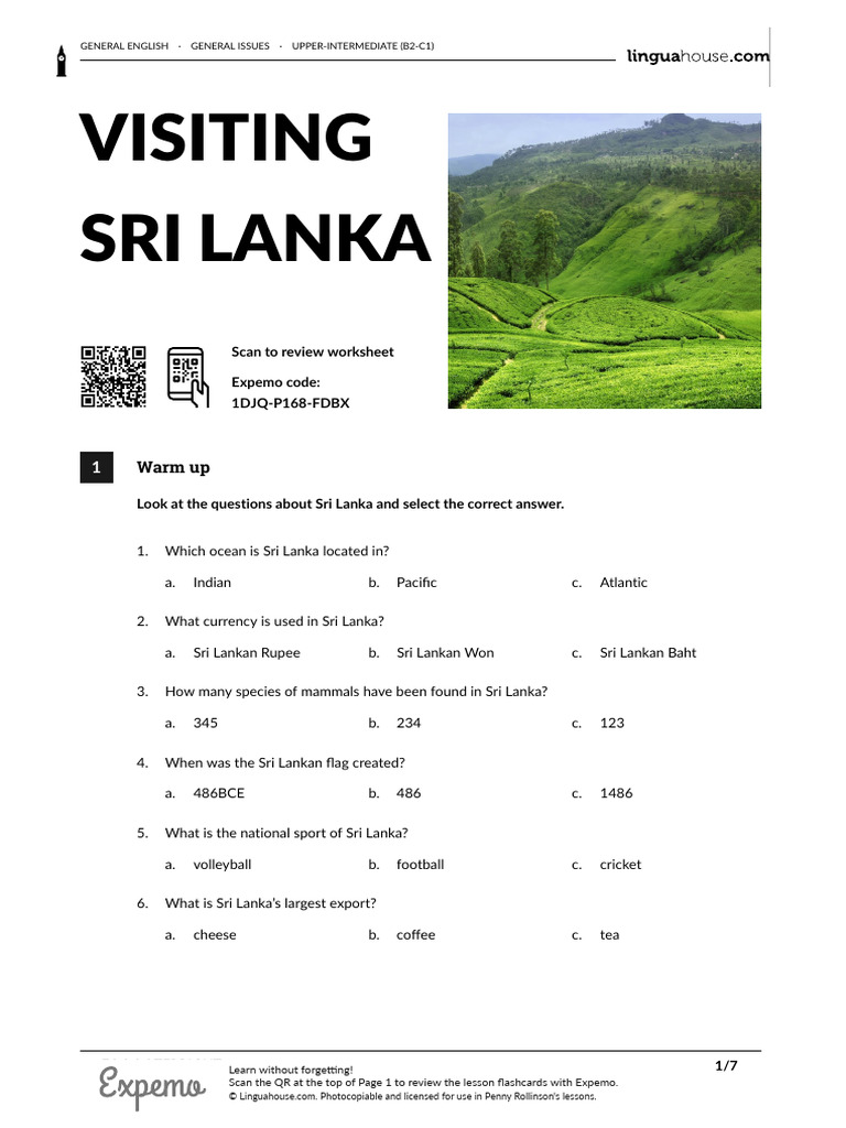 visiting-sri-lanka-british-english-teacher | Download Free PDF | Sri Lanka
