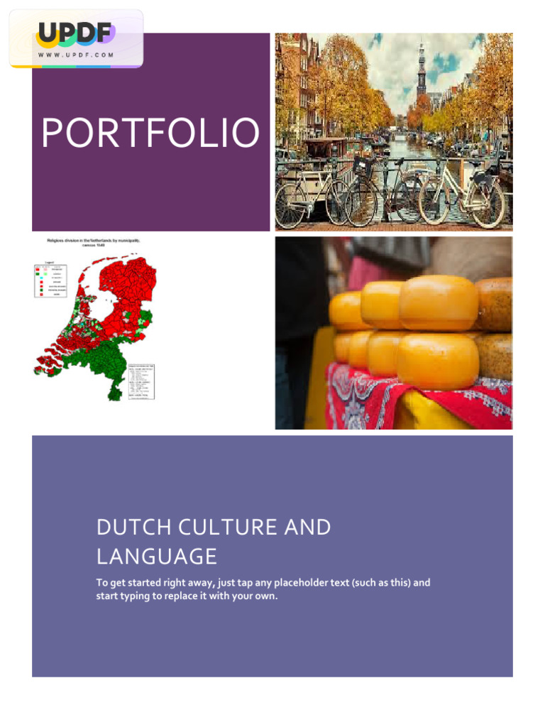 Portfolio Dutch Culture and Languages | PDF | Netherlands | Ghana