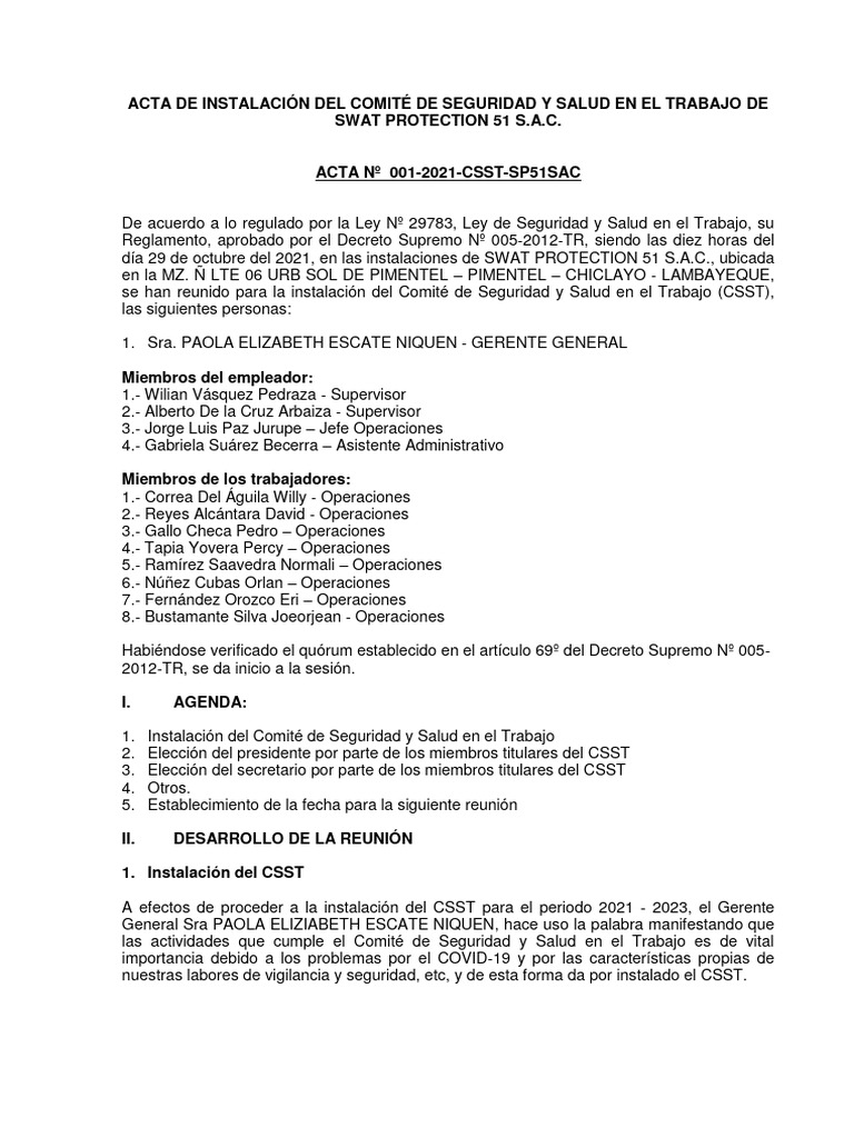 Instalación del CSST en SWAT Protection | PDF | Gobierno