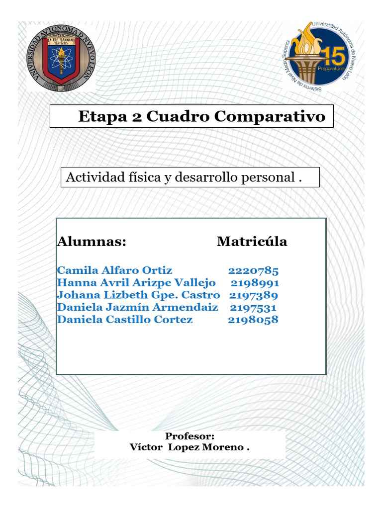 Evidencia Etapa 2 Equipo 1 Actividad Fisica | PDF | Flexibilidad (anatomía)