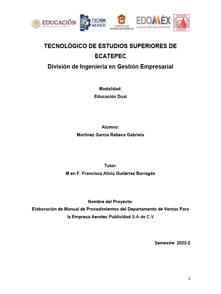 PROYECTO DUAL (1) (1) (Autoguardado) | Descargar gratis PDF | Outsourcing | Benchmarking