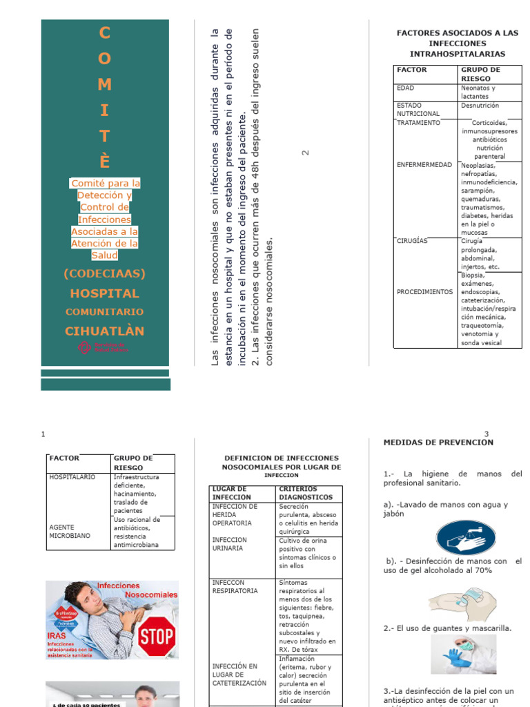 Factores y Prevención de Infecciones Nosocomiales | PDF | Infección ...