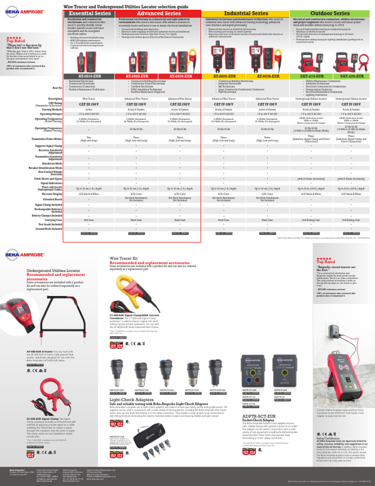 Advanced Wire Tracer Overview | PDF | Electrician | Electrical Connector