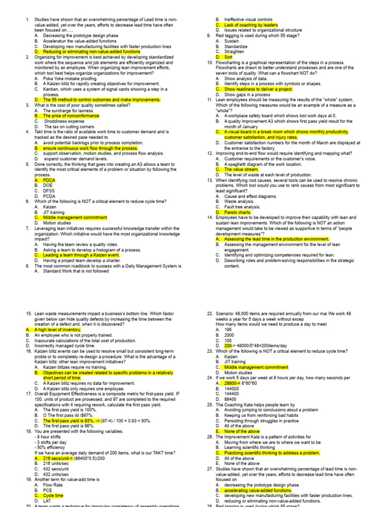 Bpfa Final | PDF | Lean Manufacturing | Business Economics