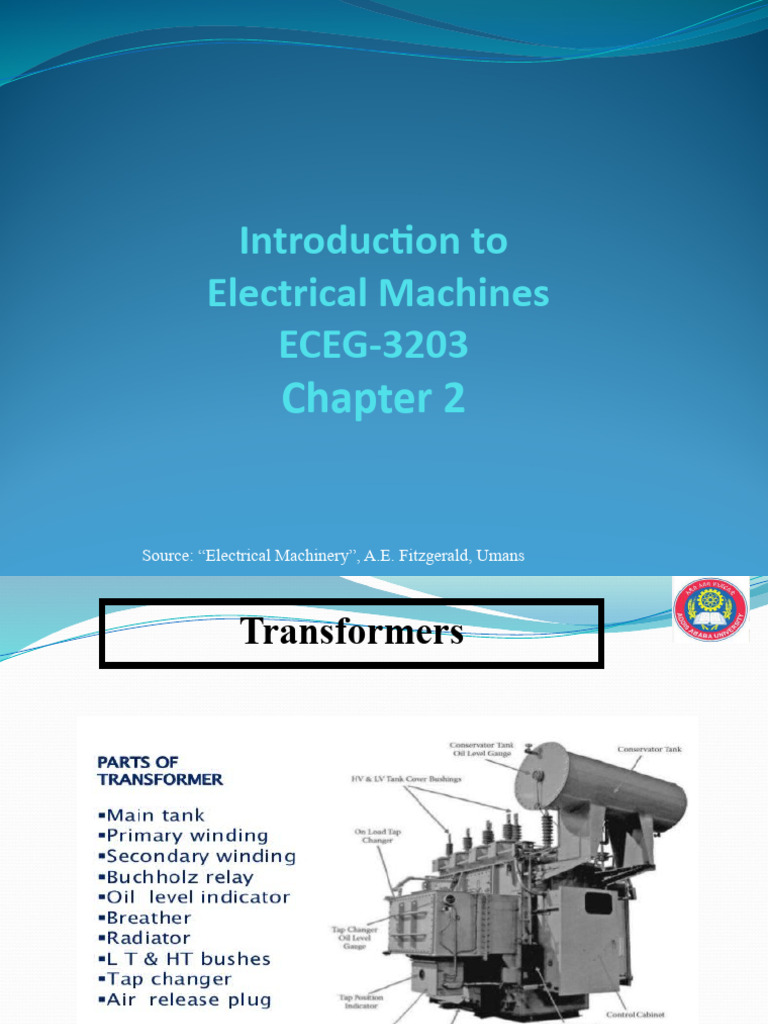 Chater 2 Transformers | PDF | Transformer | Inductor