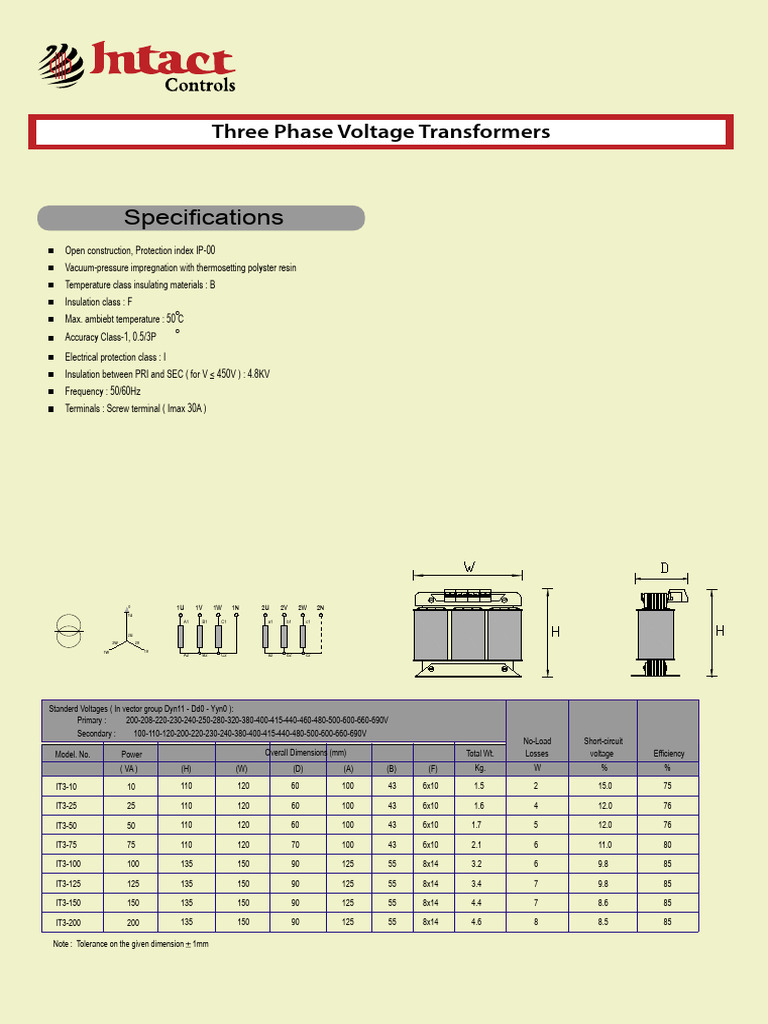 Three-phase-Voltage-Transformers | Download Free PDF | Insulator ...