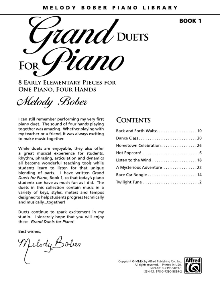 M. Bober, 4 Mãos | PDF