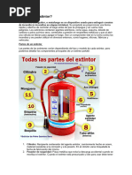 Partes de Un Extintor | PDF | Agua | Espuma
