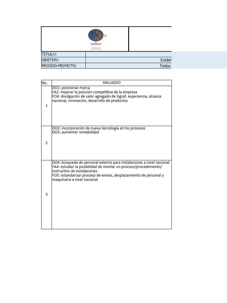 MA-CA-004 Plan de Trabajo SGC | PDF | Planificación | Planificación de recursos empresariales