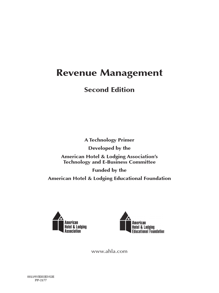Revenue Management Second Edition | PDF | Forecasting | Demand