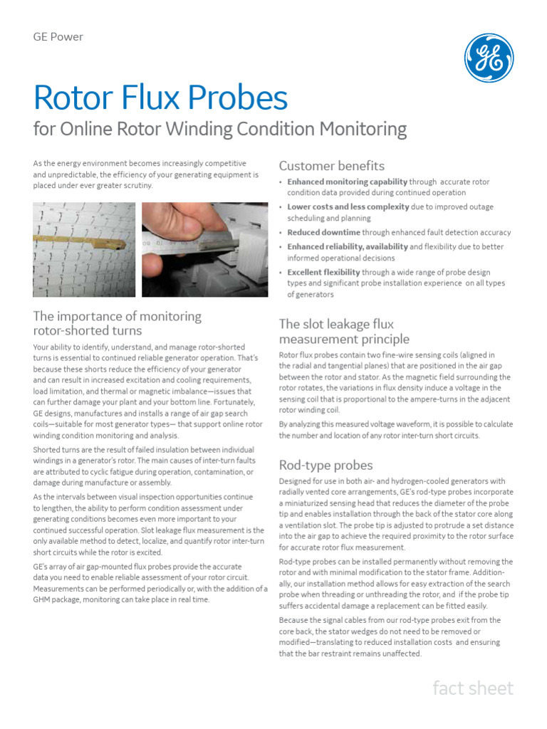 GEA33585 Generator Health Monitoring - R4LR | PDF | Electric Generator ...