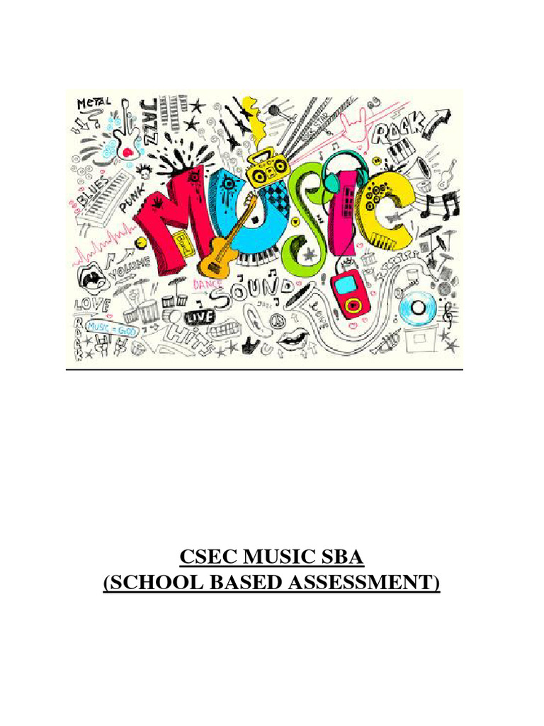 Csec Music SBA (Kyrie) | PDF | Chord (Music) | Song Structure