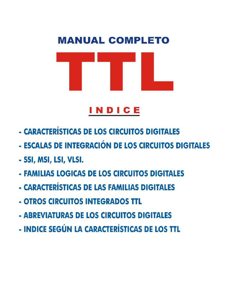 MANUAL TTL | PDF