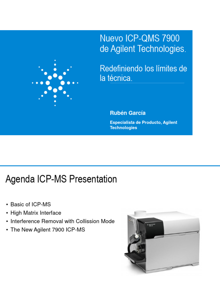 ICP-MS | PDF | Mass Spectrometry | Analytical Chemistry