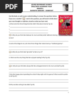 BFG Chapter Questions and Answers | PDF
