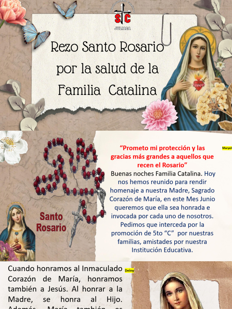REZO | PDF | María, madre de Jesús | orador del Señor