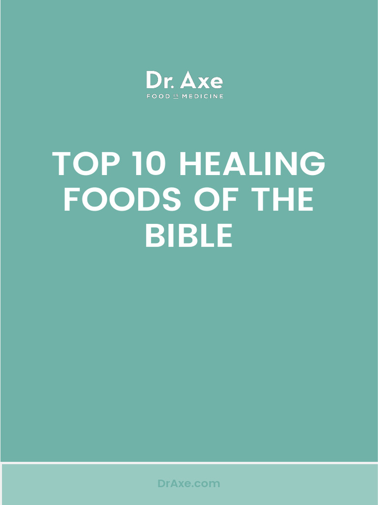 Top 10 Healing Foods of The Bible | PDF | Milk | Flax