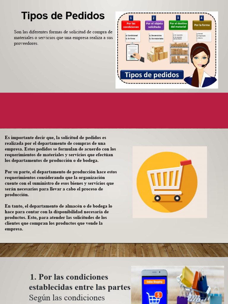 COMPRAS Y SUMINISTROS TIPOS DE PEDIDOS | PDF | Business | Economias