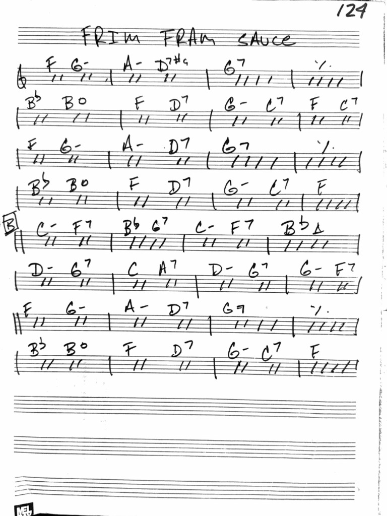 Frim Fram Sauce | PDF