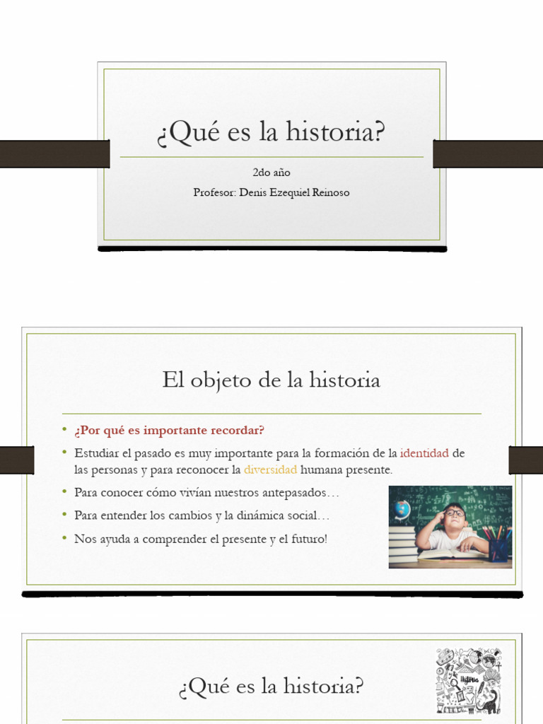 Que Es La Historia | PDF | Testimonio | Educación en artes liberales