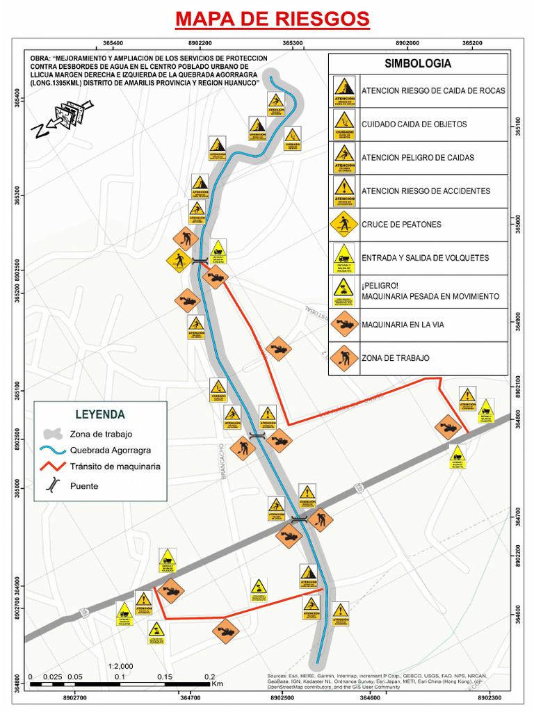 3. Mapa de riesgos Obra-01 | PDF