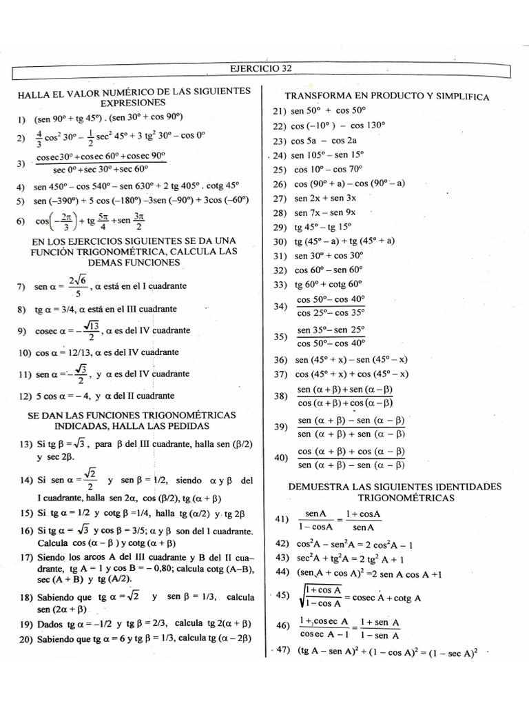 Ejercicio de Trigo Aval | PDF