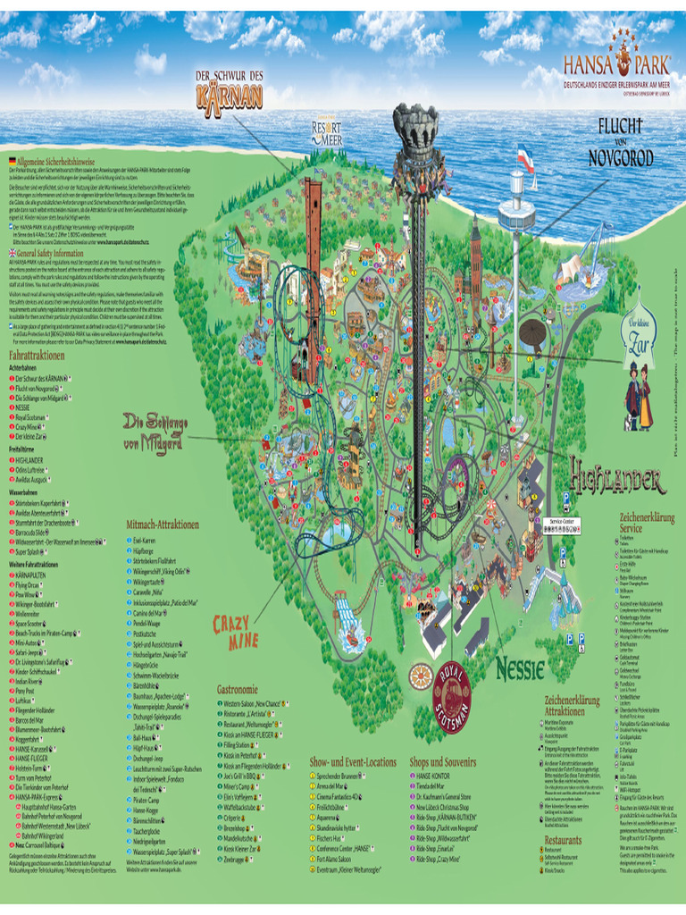 HANSA PARK Parkplan | PDF