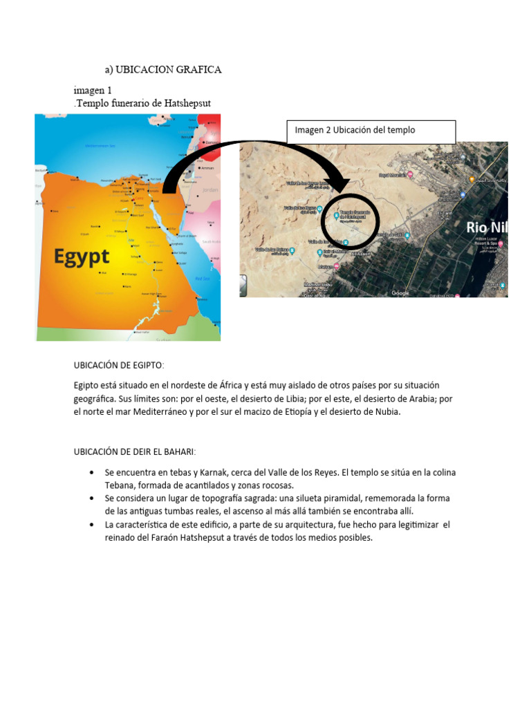 Ubicacion Grafica - Sistema Estructura | PDF | templo | Tebas