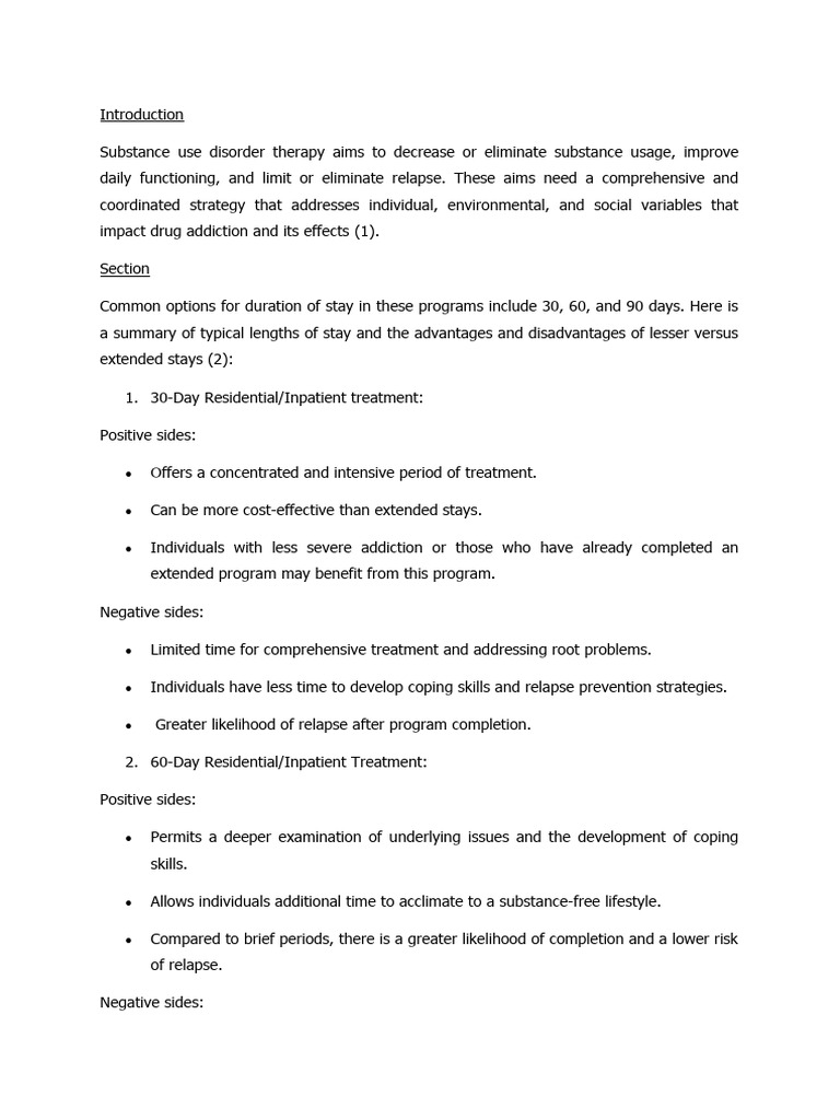 AOS Treatment Systems | PDF | Substance Abuse | Relapse