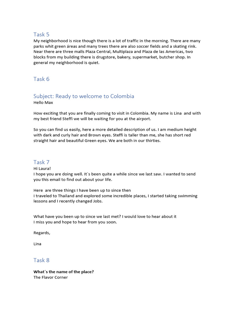 Task 5-8 SMART | PDF | Lifestyle