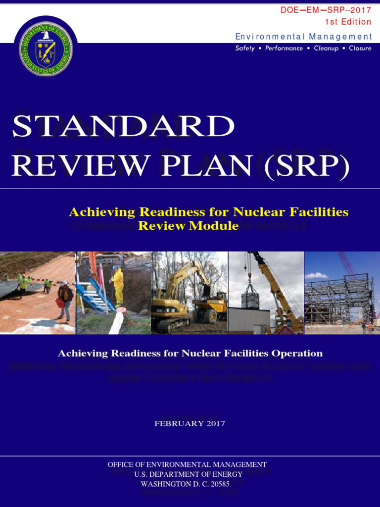 DOE Achieving Readiness For A DOE Nuclear Facility | PDF | Emergency ...