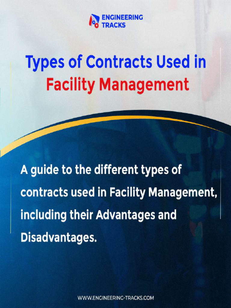 Types of Contracts Used in FM | PDF