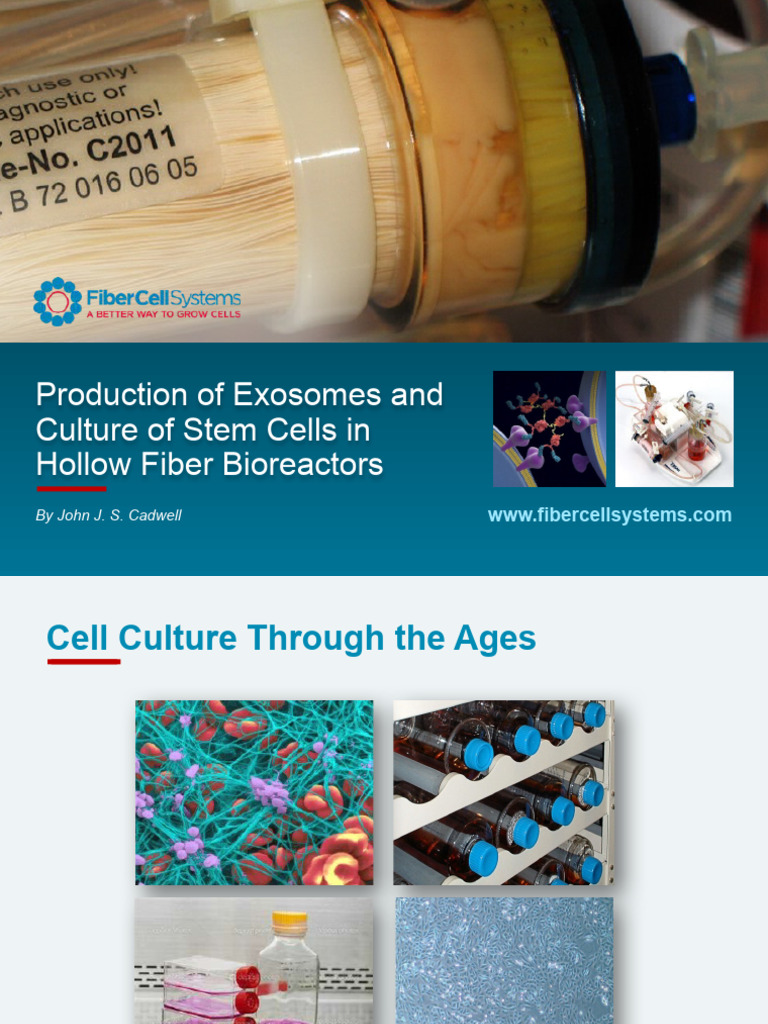 FiberCell Systems Exosomes (1) | Download Free PDF | Cell Culture | Biology