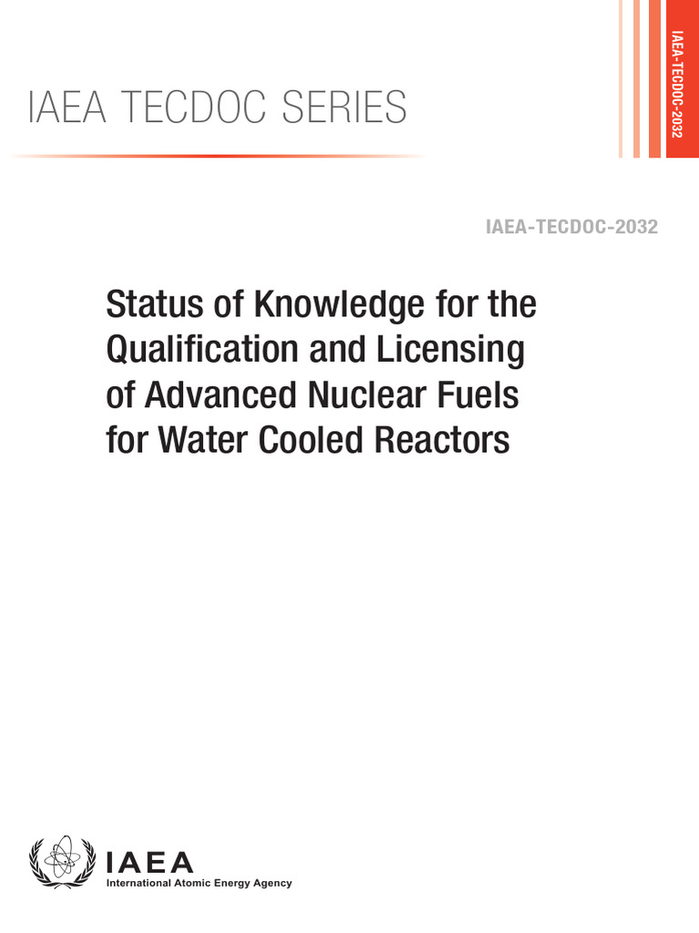 Status of Knowledge For The Qualification and Licensing of Advanced ...