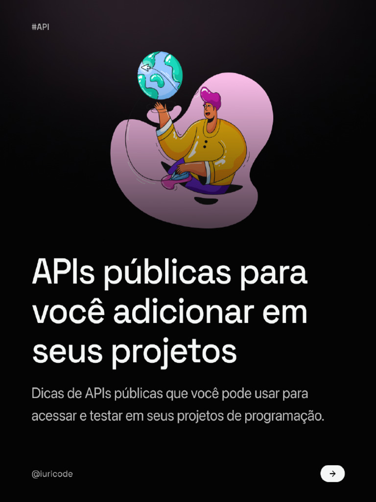 APIs Públicas para Você Adicionar em Seus Projetos | PDF