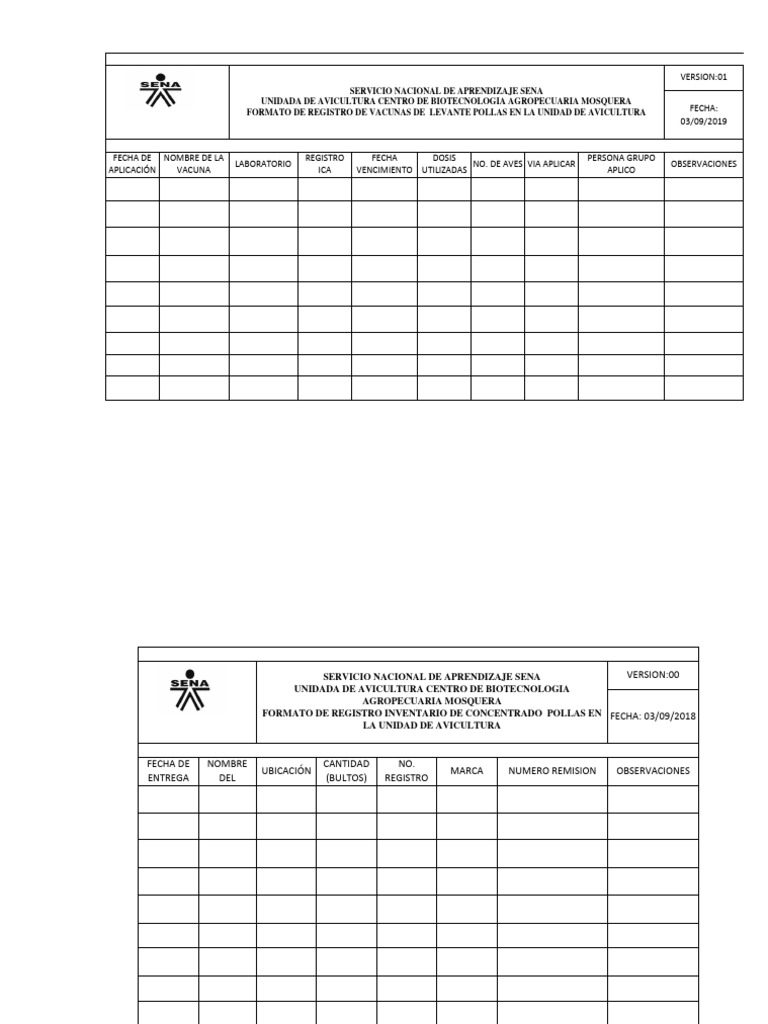 Formatos Sena | PDF | Aves | Zoología