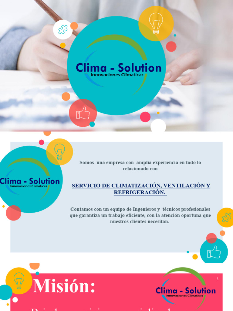 Presentación Clima Solution | PDF | Ventilación (Arquitectura)