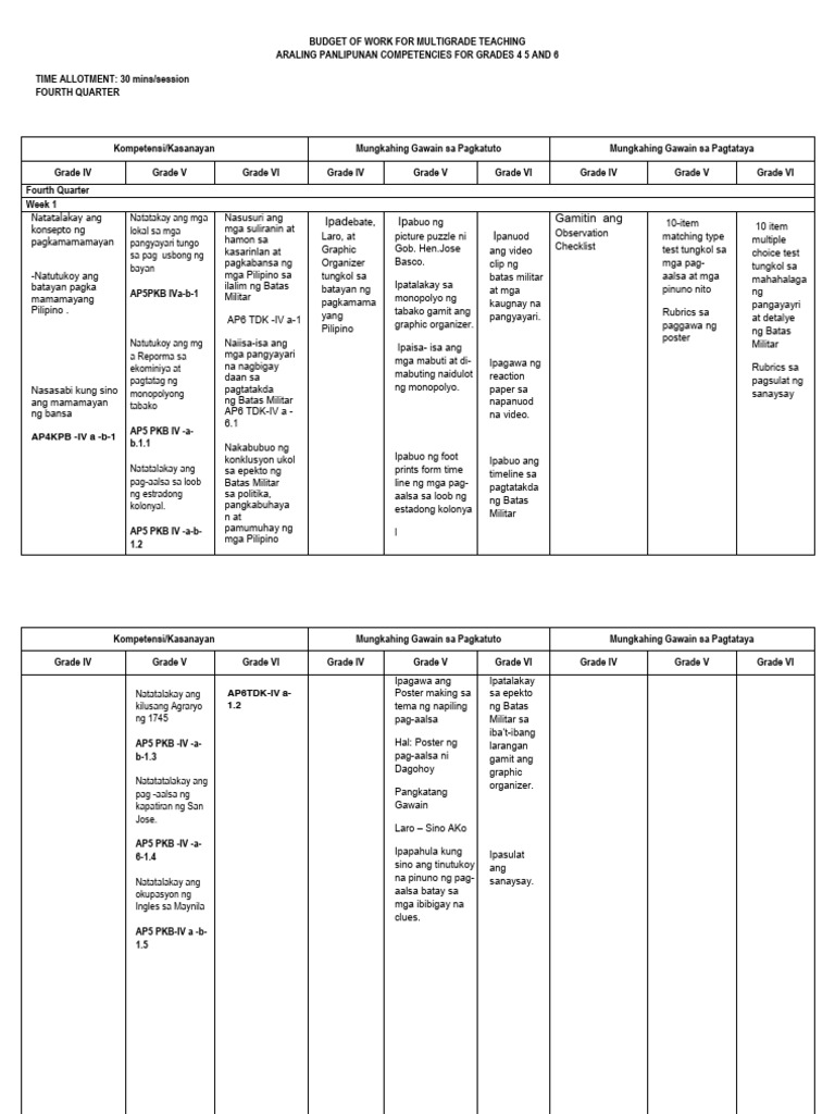 Ap Bow 456 Q4 | PDF